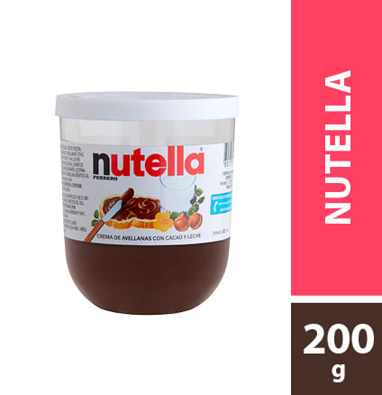 Crema de Cacao y Avellana 200 Gr ¡Disponible en Chile! - Nutella