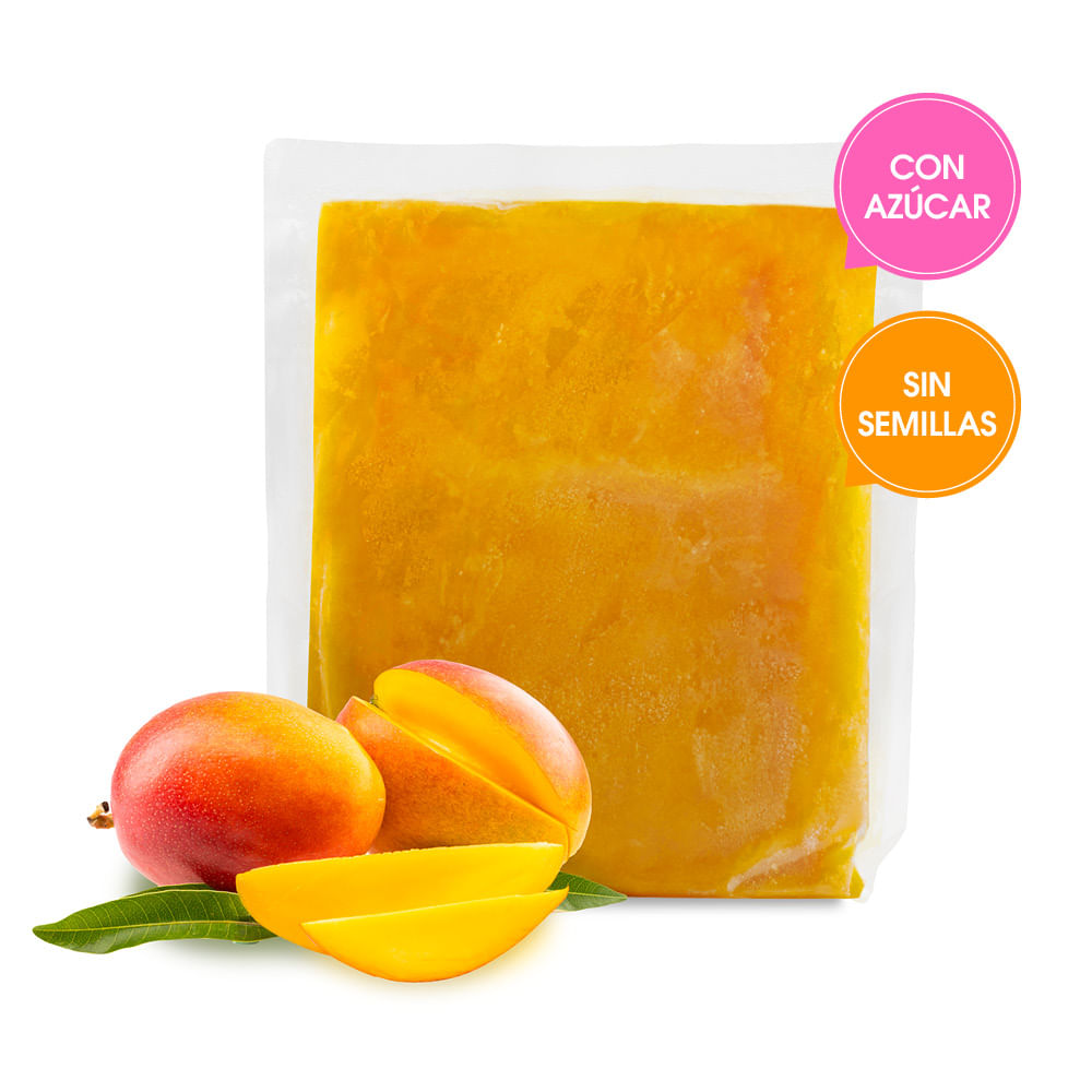 Puré de Mango c/Azúcar 1Kg